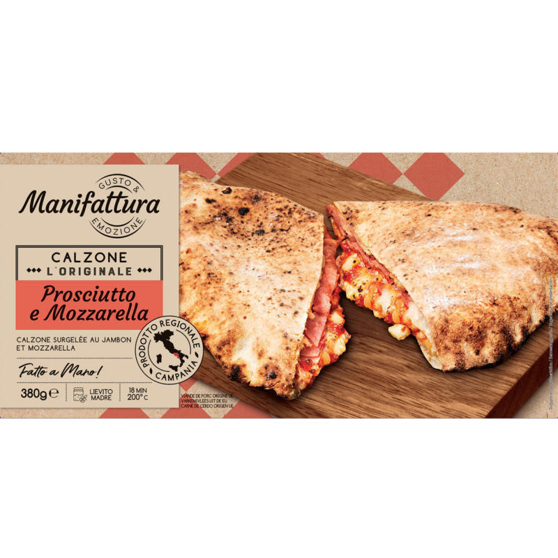 Calzone jambon mozzarella | Manifattura
